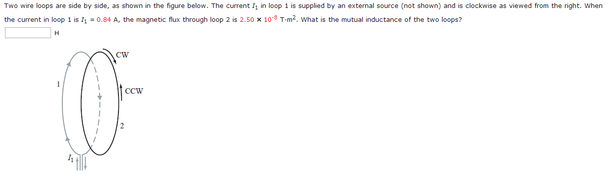 Solved Two wire loops are side by side, as shown in the | Chegg.com
