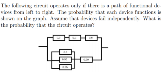 Solved The following circuit operates only if there is a | Chegg.com