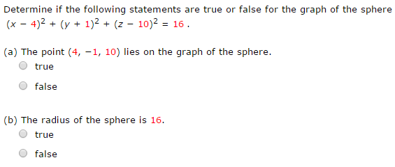 Solved Determine if the following statements are true or | Chegg.com