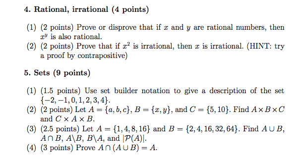 Solved Rational, irrational Prove or disprove that if x and | Chegg.com Solved Rational, irrational Prove or disprove that if x and | Chegg.com