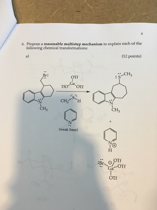 Solved Propose a reasonable multistep mechanism to explain | Chegg.com