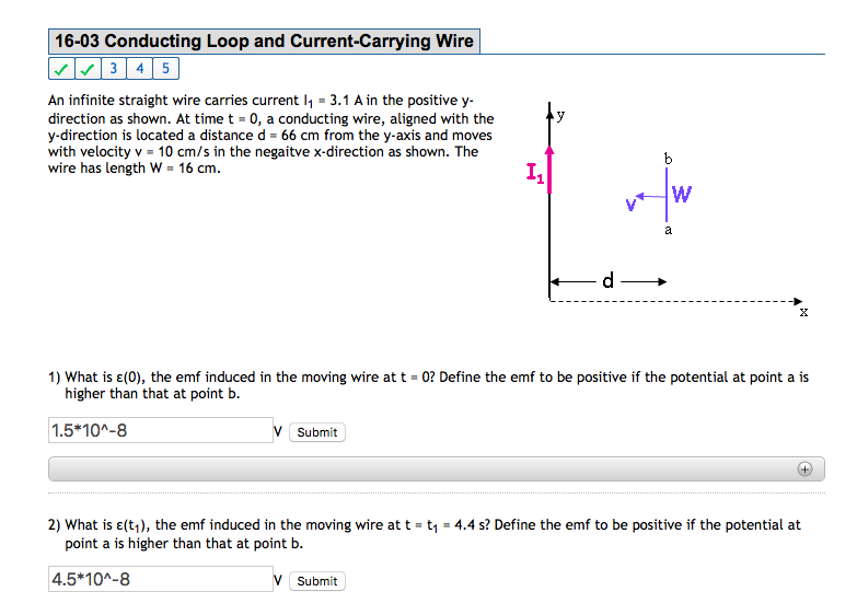 Solved 16-03 Conducting Loop and Current-Carrying Wire An | Chegg.com