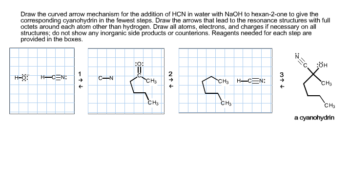 Solved Draw the curved arrow mechanism for the addition of | Chegg.com