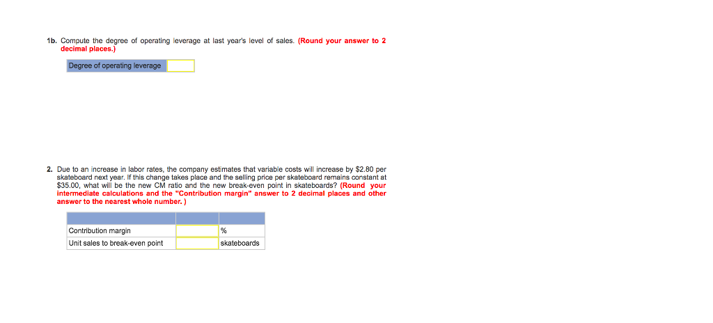 Solved 5. 10.00 points Problem 8-5 Various CVP Questions: | Chegg.com