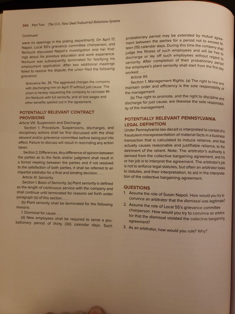 Solved From my book i found the case study on Chegg - Labor | Chegg.com