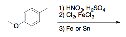 Solved 1) HNO3, H2SO 2) Cl2, FeC 3) Fe or Sn | Chegg.com