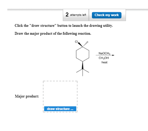 Solved 2 attempts left Check my work Click the "draw | Chegg.com