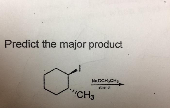Solved Predict the major product | Chegg.com