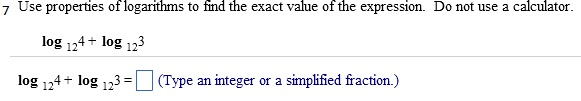 Solved Find the exact value of the logarithm without using a | Chegg.com