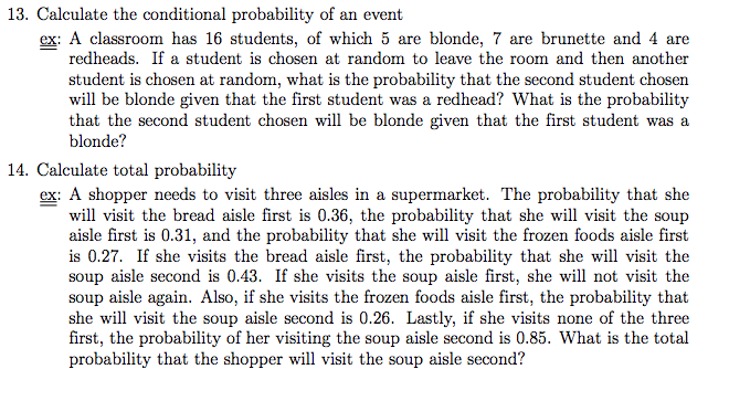 Solved Calculate the conditional probability of an event | Chegg.com