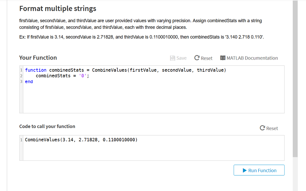 Solved FirstValue, secondValue, and thirdValue are user | Chegg.com