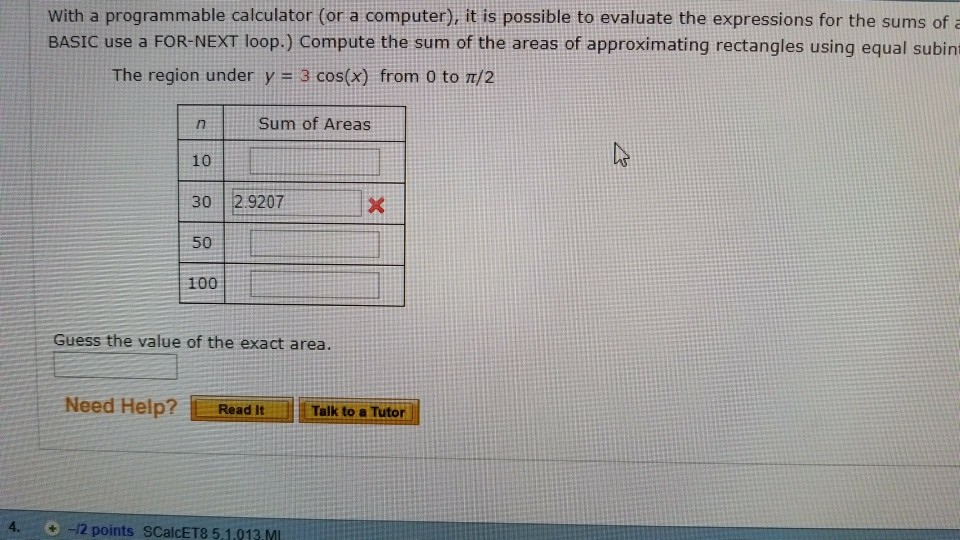 Solved With a programmable calculator (or a computer), it is | Chegg.com