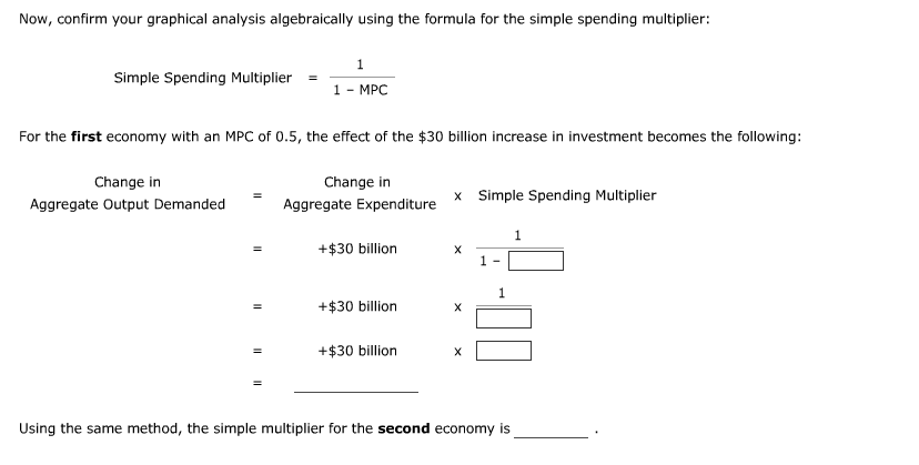 Solved 3. The multiplier and the MPC Consider two closed | Chegg.com