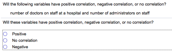 Solved Will the following variables have positive | Chegg.com