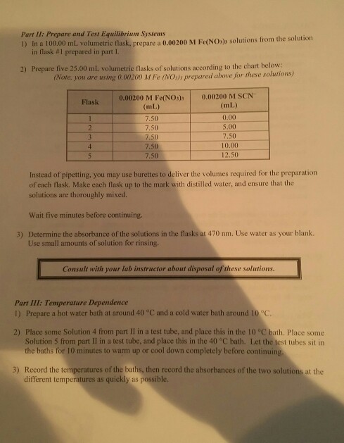 Solved have to answer the pre lab using the procedure in lab | Chegg.com