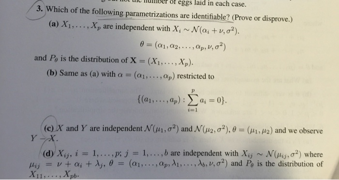 Solved Which of the following parameterizations are | Chegg.com