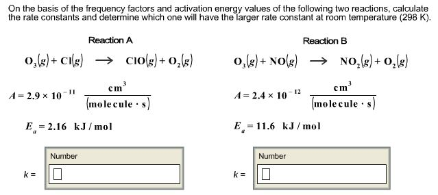 Solved Calculate the rate constants and determine which one | Chegg.com