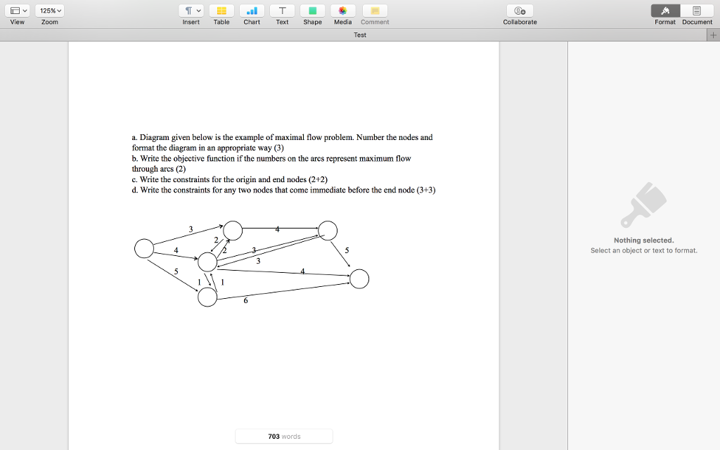 Solved 125% v View Zoom InsertTable Chart TextShape Media | Chegg.com