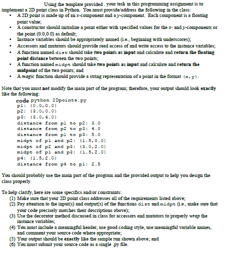 Solved I need help writing a code in Python 2.7.14. The | Chegg.com