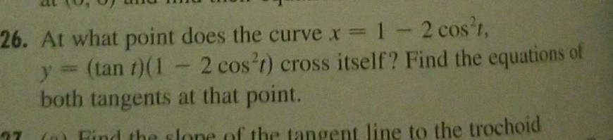 Solved How can I find the points of intersection? | Chegg.com