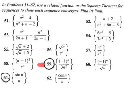 Solved In Problems 51-62, use a related function or the | Chegg.com