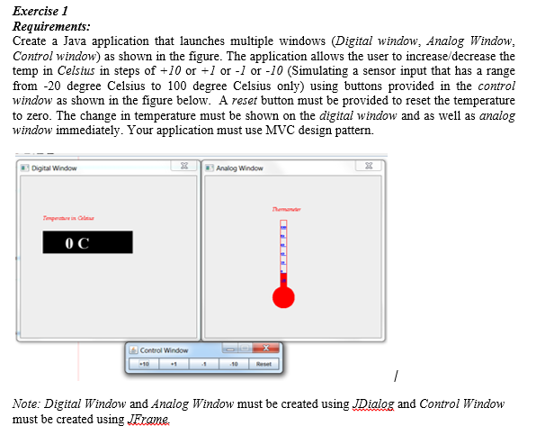 Solved Create a Java application that launches multiple | Chegg.com