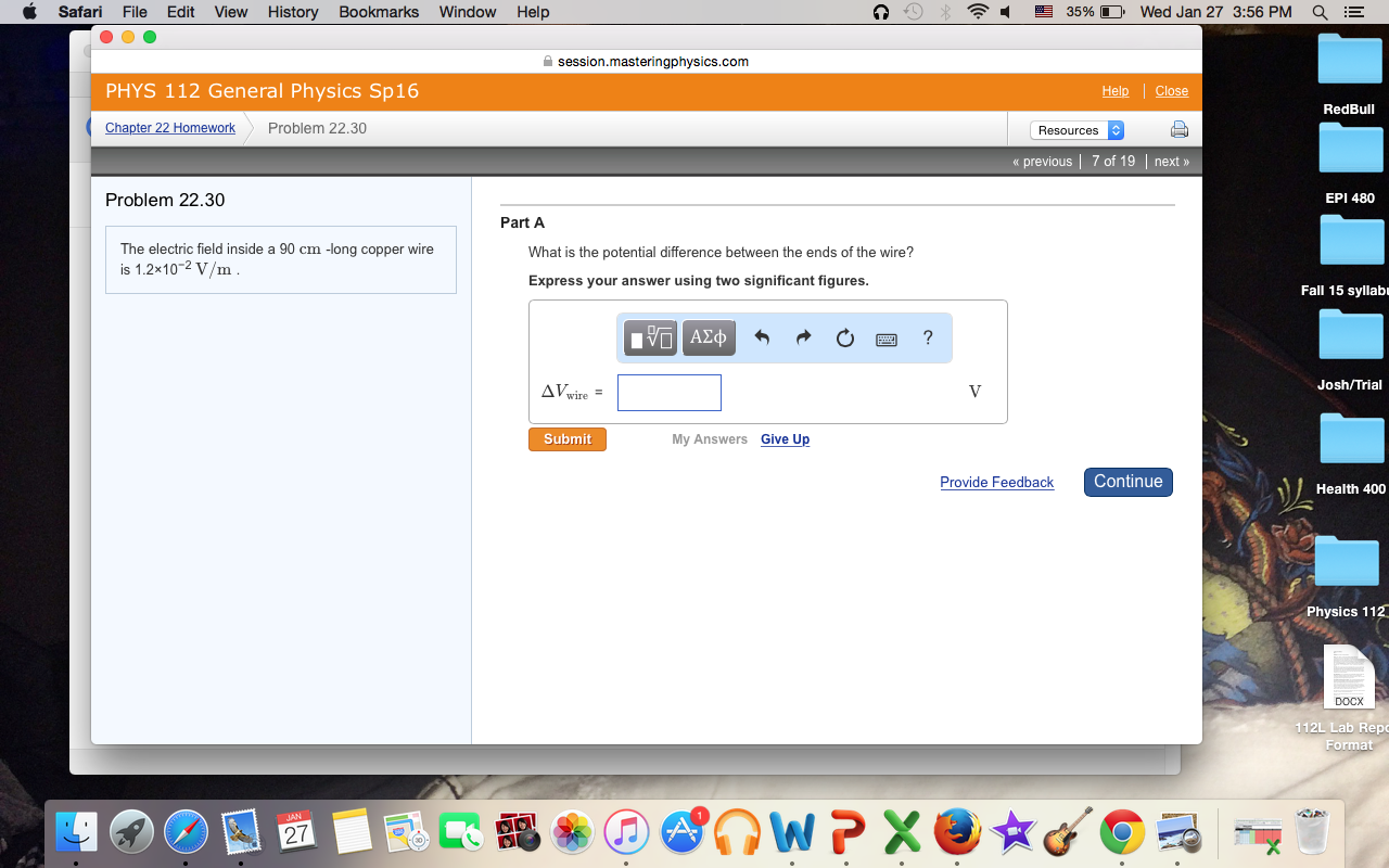 Solved The electric field inside a 90 cm -long copper wire | Chegg.com