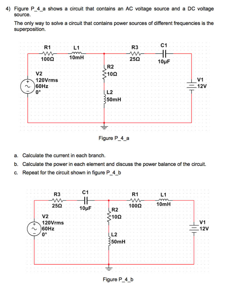 Solved Figure P_4_a shows a circuit that contains an AC | Chegg.com