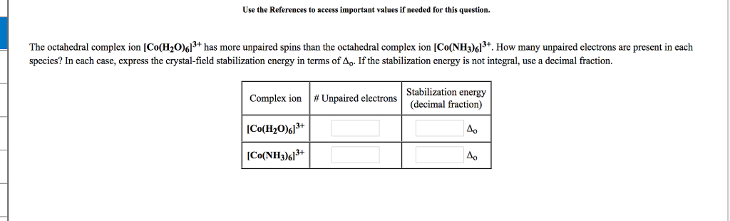 Solved Use the References to access important values if | Chegg.com