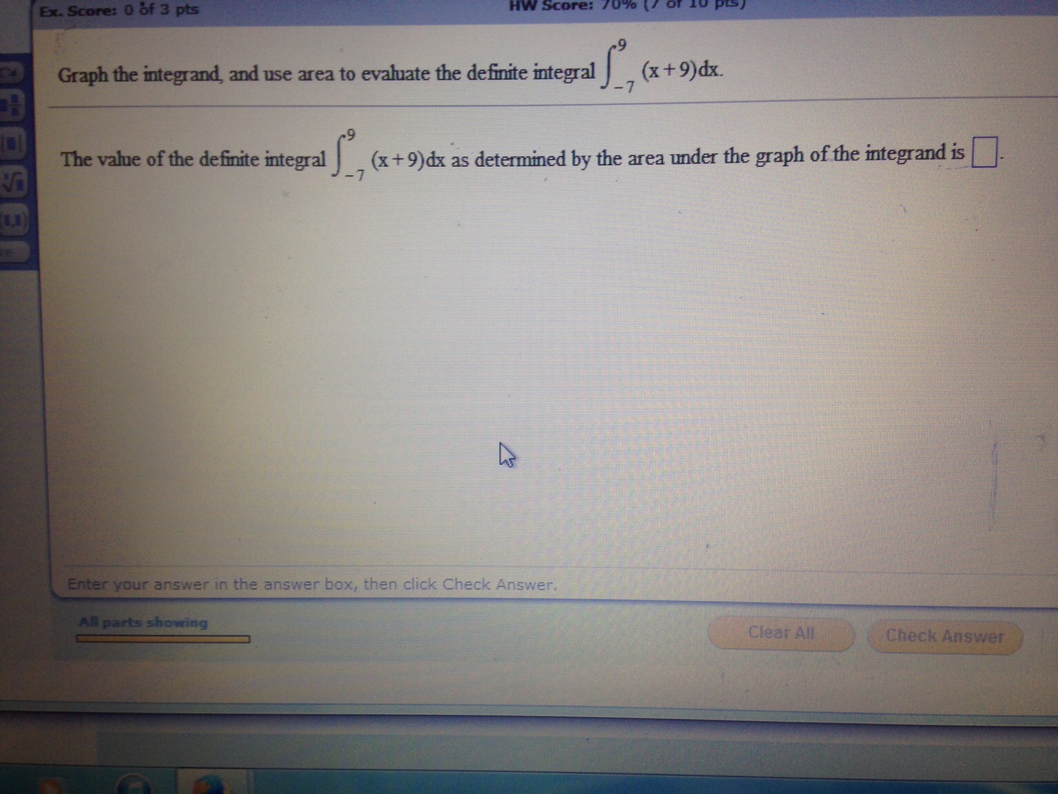 Solved Graph the integrand, and use area to evaluate the | Chegg.com