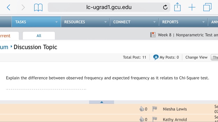 Solved Explain the difference between observed frequency and | Chegg.com