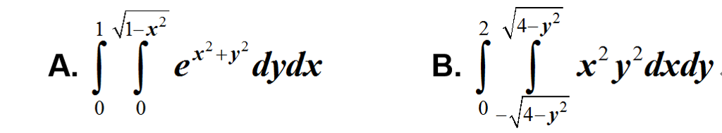 Solved Evaluate the iterated integrals by first converting | Chegg.com