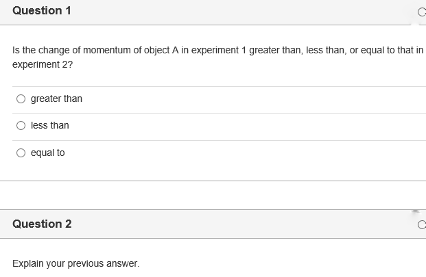Solved Two objects are arranged on a level, frictionless | Chegg.com