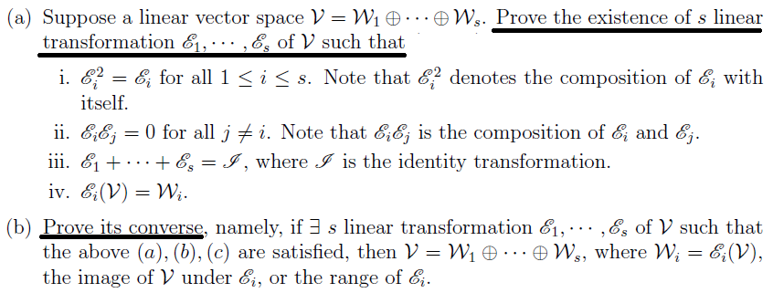 Solved (a) Suppose a linear vector space V = φ..-9M.. Prove | Chegg.com
