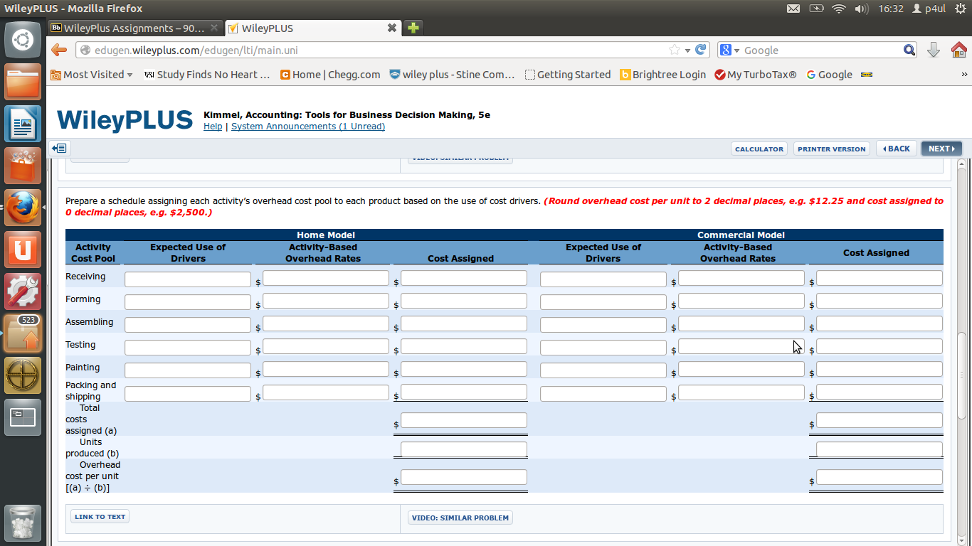 Solved: WileyPLUs - Mozilla Firefox VWileyPLUS B WileyPlus... | Chegg.com