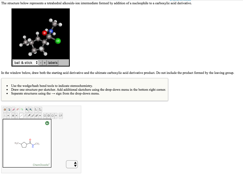 The structure below represents a tetrahedral | Chegg.com