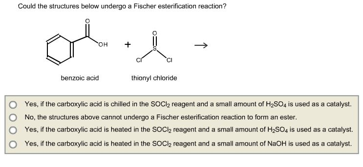 Solved Could the structures below undergo a Fischer | Chegg.com