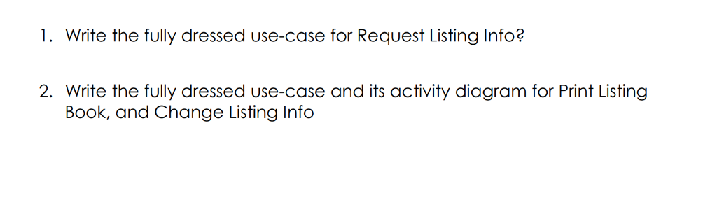 Consider the following use-case diagram, the given | Chegg.com Consider the following use-case diagram, the given | Chegg.com