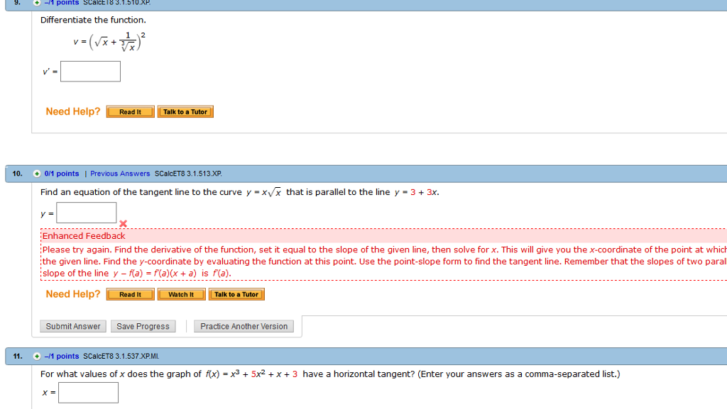 Solved Differentiate the function. v = (Squareroot x + 1/^3 | Chegg.com