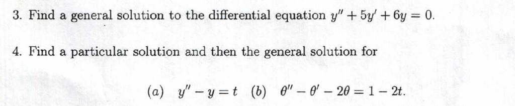 Solved Find a general solution to the differential equation | Chegg.com