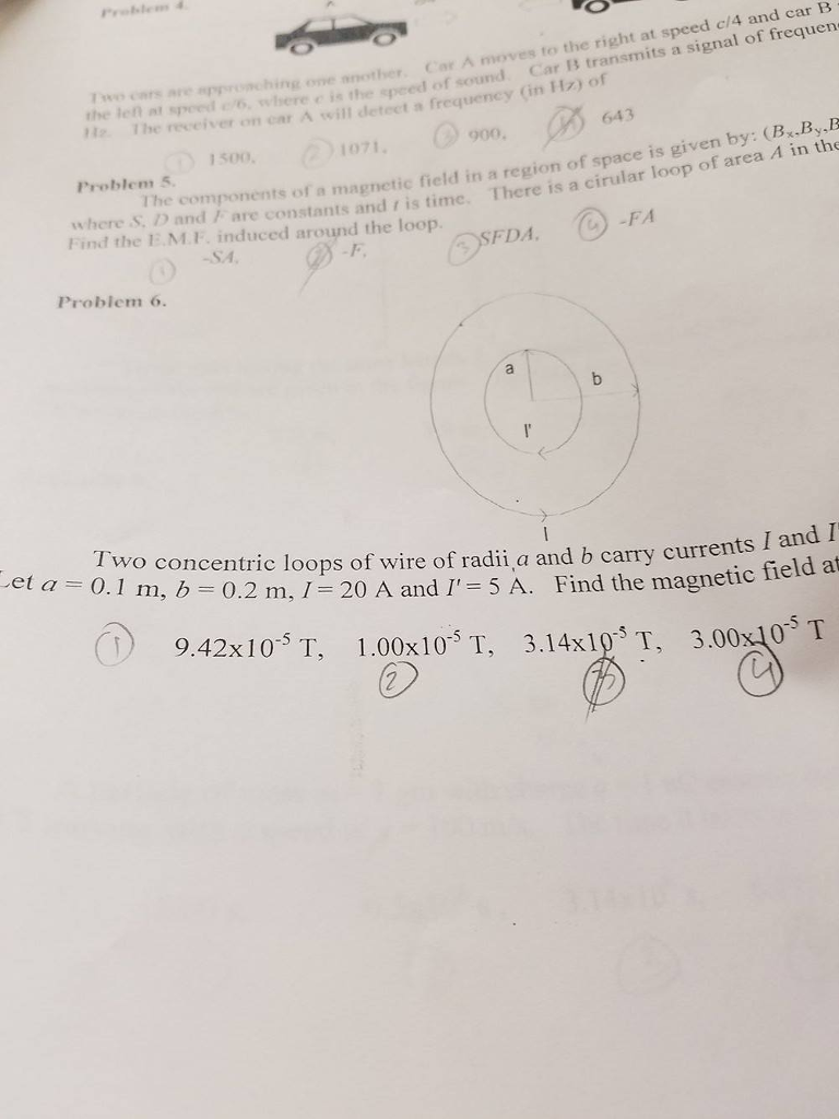 Solved Two cars are approaching one another, car A moves to | Chegg.com