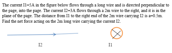 Solved The current I1 = 5A in the figure below flows through | Chegg.com
