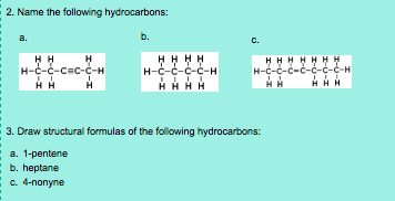 Nonyne Structural Formula