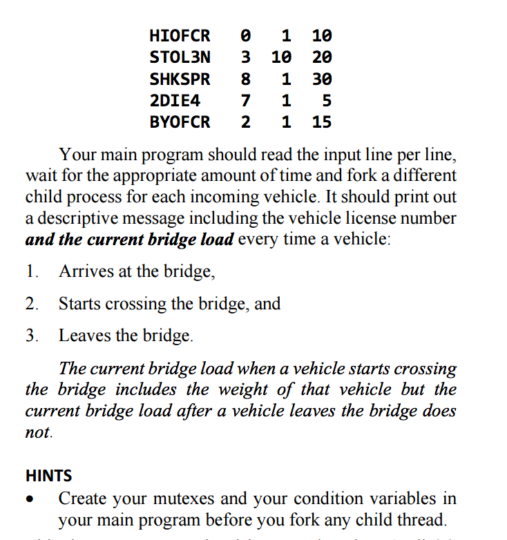 How Can I Solve This With Using Pthreads Mutexes