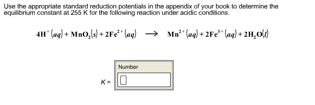 Solved Use the appropriate standard reduction potentials in | Chegg.com