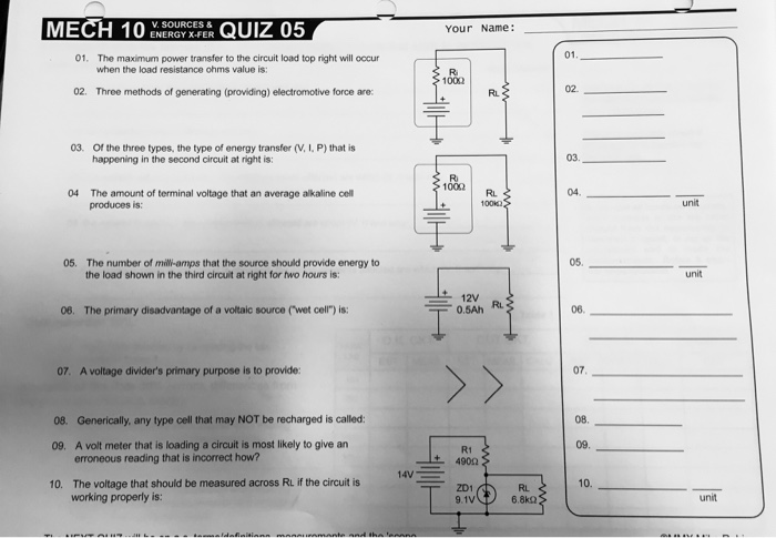 Solved Series & Parallel CircuitsAnswer the questions & | Chegg.com