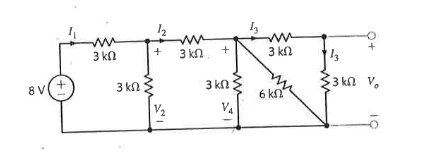Solved Find the voltage V0 in the circuit using linearity | Chegg.com