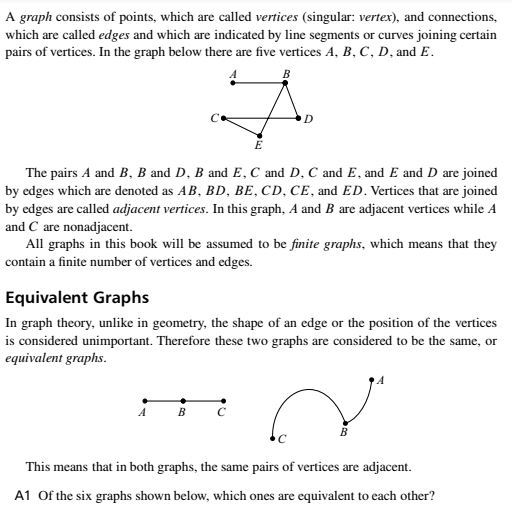 Solved Please, read pages 9 and 10 of the Graph theory | Chegg.com