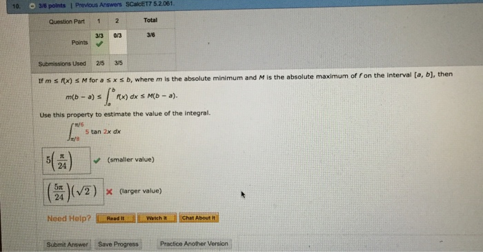 Solved if m is less than or equal to f(x) which is less than | Chegg.com
