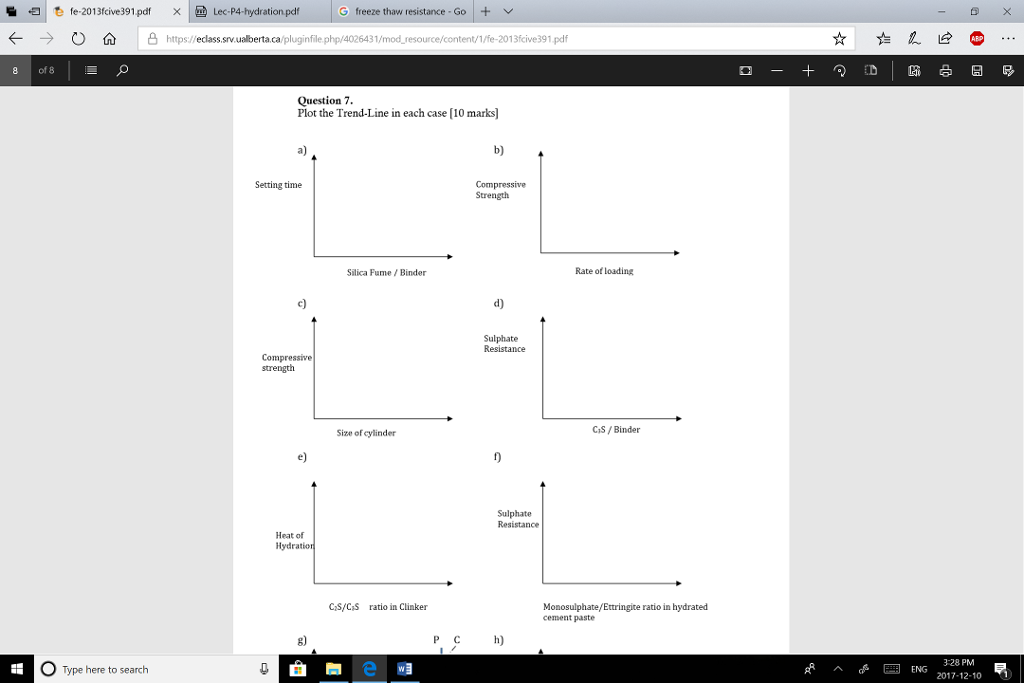 Solved 쁠呬|也fe-201 3fcie391 pdf × 魯Lec.P4-hydration.pdf G | Chegg.com